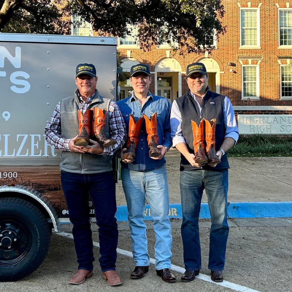 Highland Park High School Alumni Restore Historical Texas Cowboy Boot ...